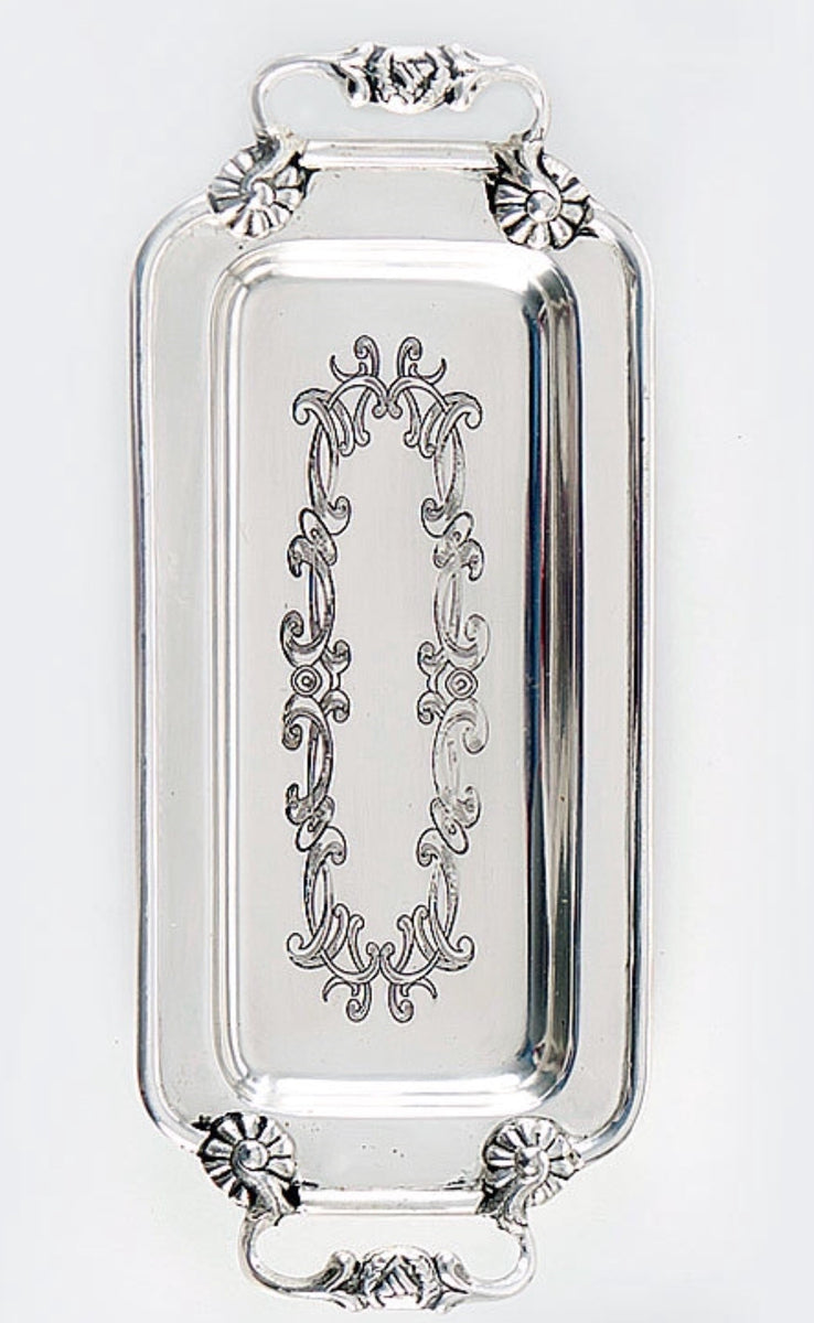 Silver Plated Tray | Table Terrain Dining Tablescapes and Holiday Table ...